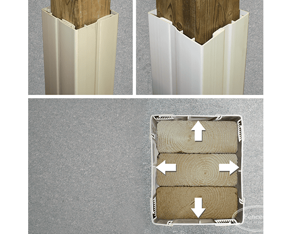 Vinyl Post Wrap | Products | Fence All | Ottawa, ON