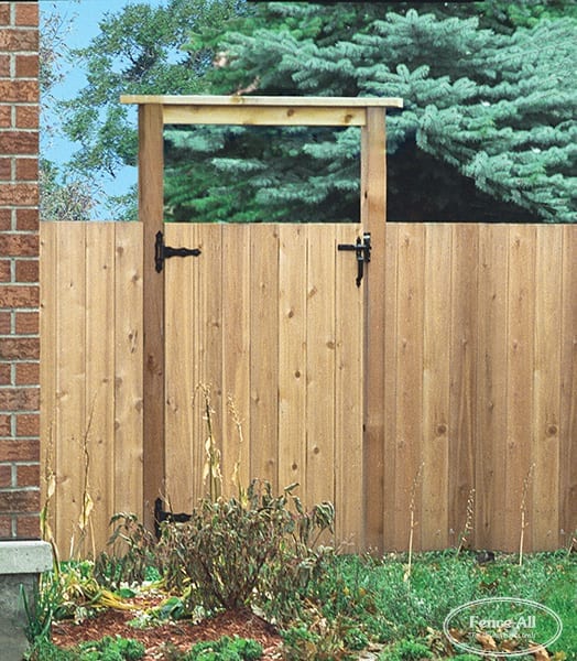 Hamilton Gate | Wood Gates | Products | Fence All | Ottawa